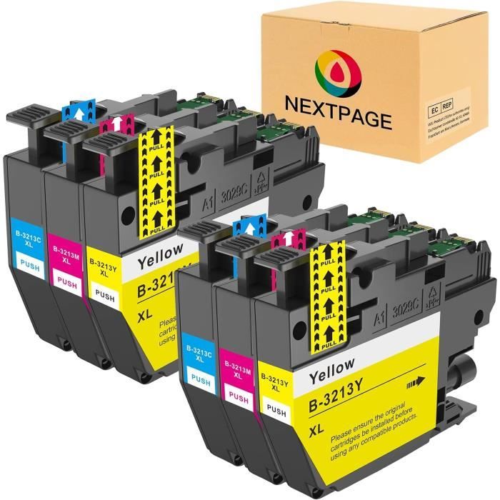 Lc3213Xl Cartouches D'Encre Couleur Compatibles Avec Brother Lc3213 ... Lc3213Xl Cartouches D'Encre Couleur Compatibles Avec Brother Lc3213 ...
