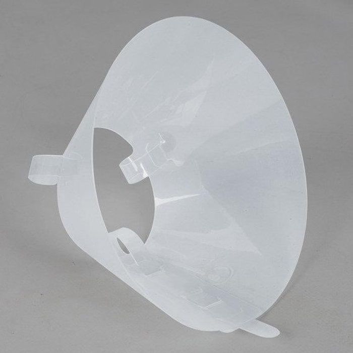 Collerette protection transparente anti-léchage L - Cdiscount