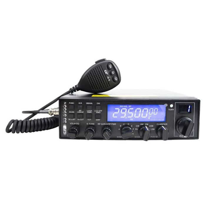 Crt Radio Amateur CB SS 6900 VOX CB, AM, FM, USB, SSB, CW, PA, 28-29 ...