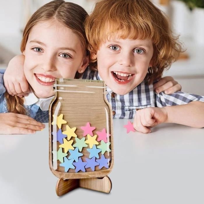 Pot De Récompense Tableau Des Étoiles Pour Le Comportement Des En-fants ...