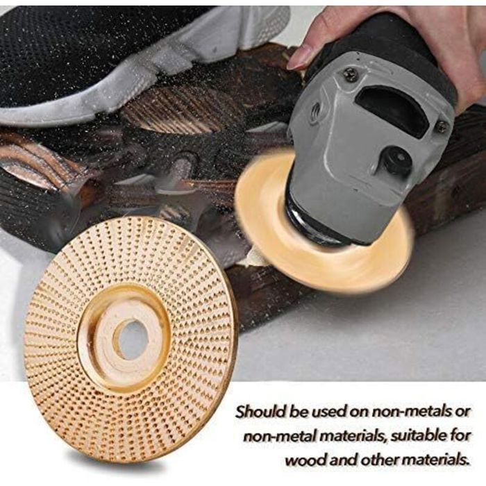 Disque abrasif pour meuleuse d'angle - Unbrand - 100 mm - Pour bois ...