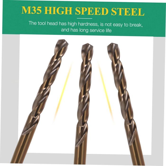 15 Pièces foret m35 petits forets foret pour forets metaux Perceuse en ...