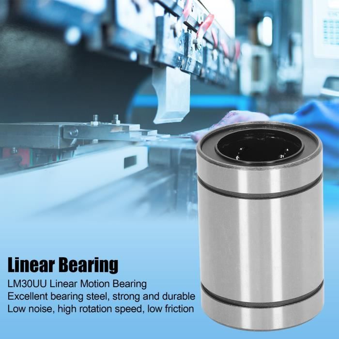 Roulement linéaire - QQMORA - LM30UU - 30mm intérieur - 45mm extérieur ...