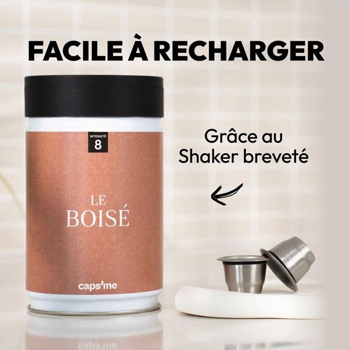 Capsule café Caps Me Coffret Compatible Nespresso Slide avec café ...
