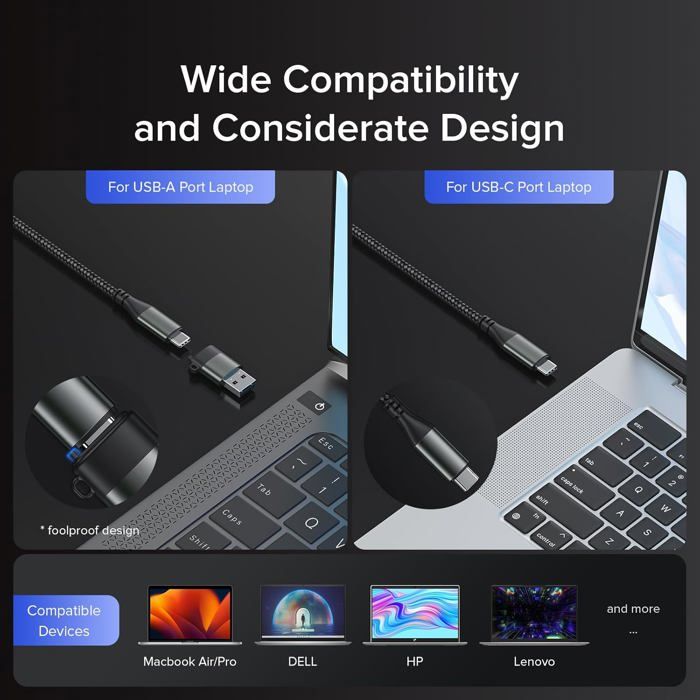 Station d'accueil triple moniteur - SUTEO - DisplayLink - USB-C - 2 ...