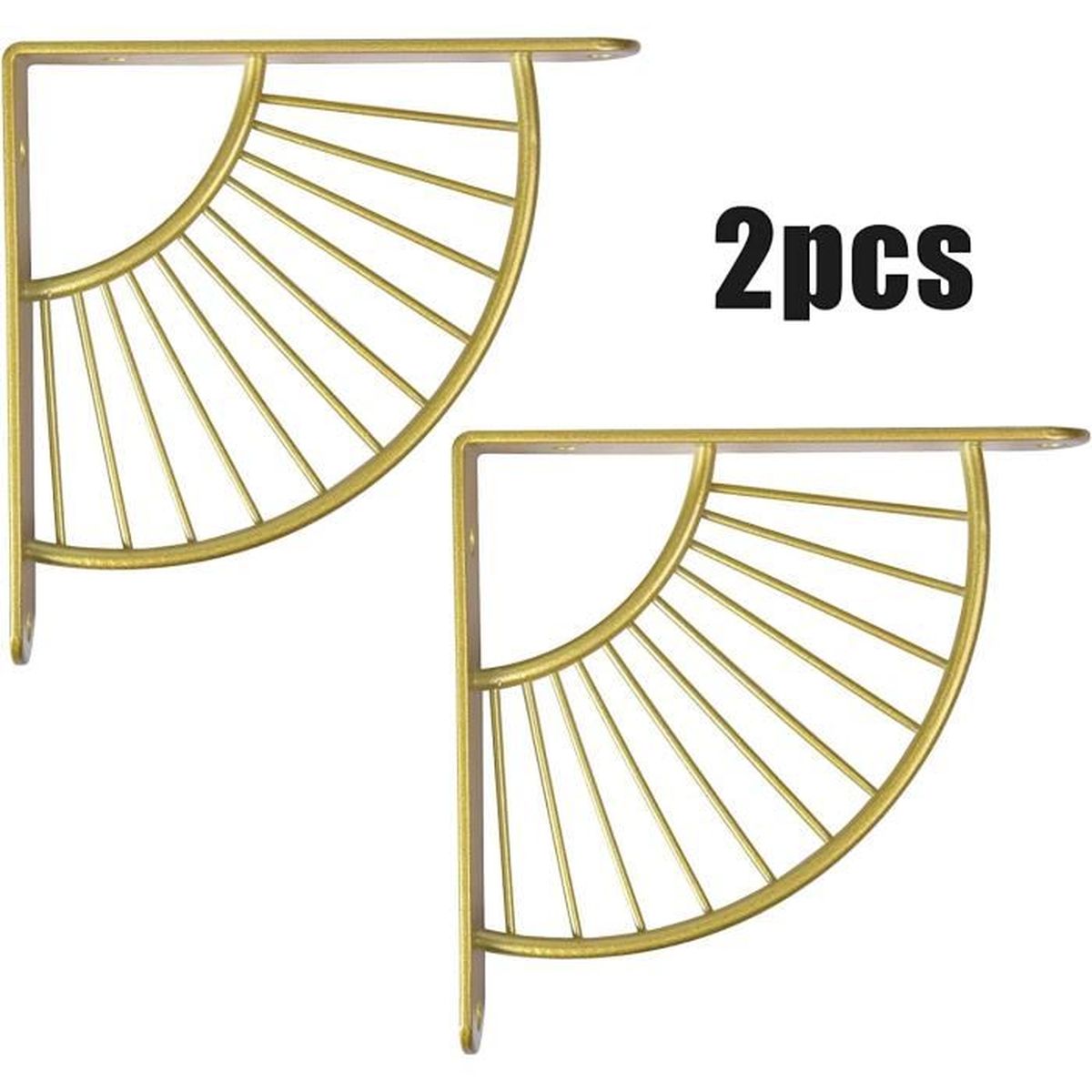 Support Equerre Murale,Équerres Étagère de Fixation Murale Support ...