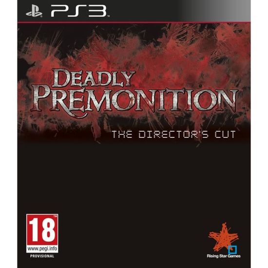 DEADLY PREMONITIONS DIRECTOR'S CUT / PS3 - Cdiscount Jeux vidéo
