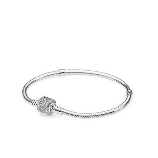 BRACELET - GOURMETTE - JONC Bracelet pandora 925 En Argent Sterling ...