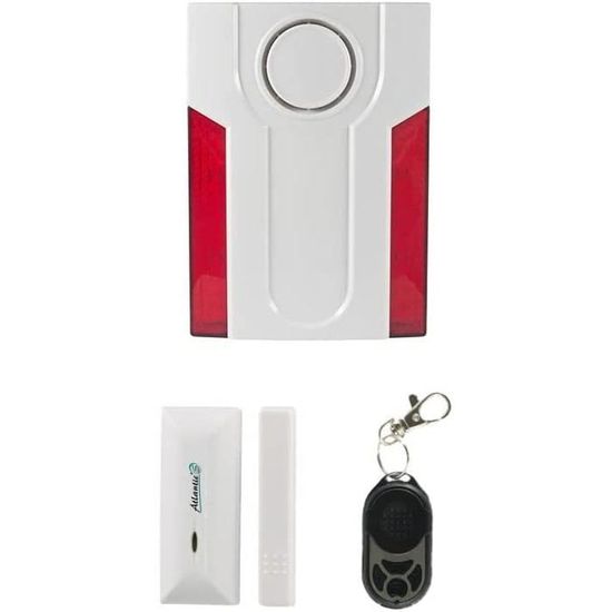 Atlantic'S - Mini Alarme sans Fil 334 - Kit 1[432] - Cdiscount Bricolage