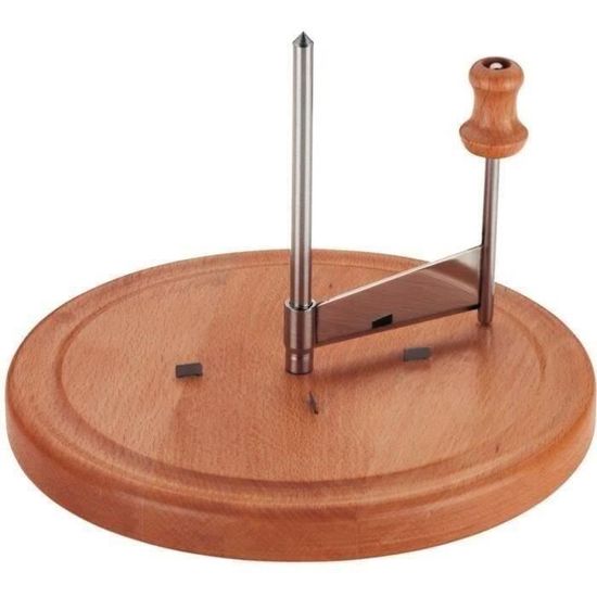 Rabot girolle à fromage - KELA - Luxus - Hêtre et inox - 16cm de ...