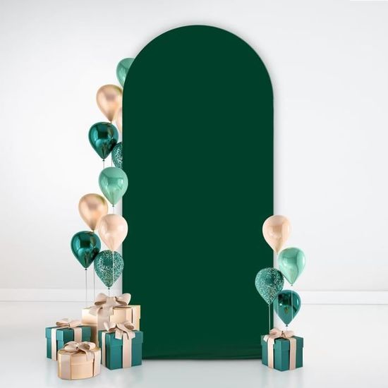 Toile de fond ronde en forme d'arche verte - TRAHOO - nnsl34 - 80x180cm ...