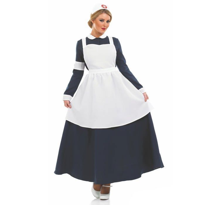 Fun Shack Costume Infirmière Victorienne Femme, Robe Médiévale ...