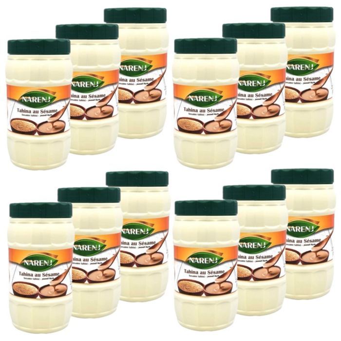 Narenj - Lot 12x Tahin / Crème de sésame - Pot 800g - Cdiscount Au ...