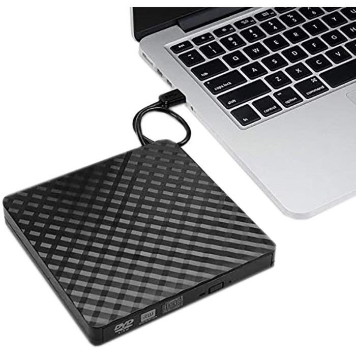 Lecteur CD-DVD Externe, Graveur Lecteur Graveur Externe Portable Ecteur ...