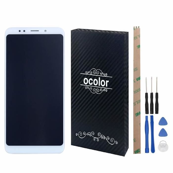 VITRE TACTILE + ECRAN LCD BLANC Pour XiaoMi Redmi 5 plus + Kit outils - Cdiscount Téléphonie