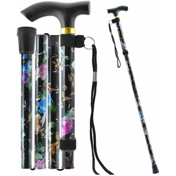 Canne De Marche Pliable Pour Homme Et Femme | Canne De Marche Pliable ...