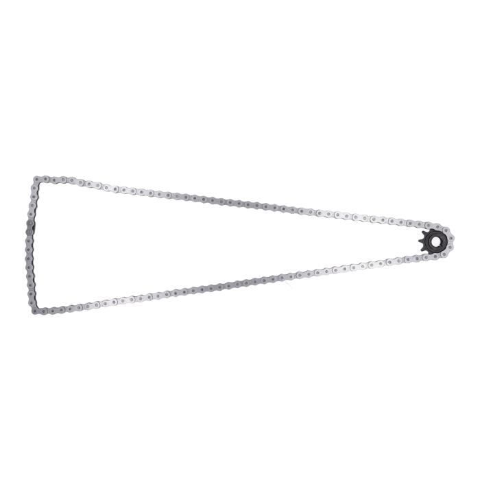 URB chaîne d'entraînement Chaîne 415 110 maillons avec pignon d ...