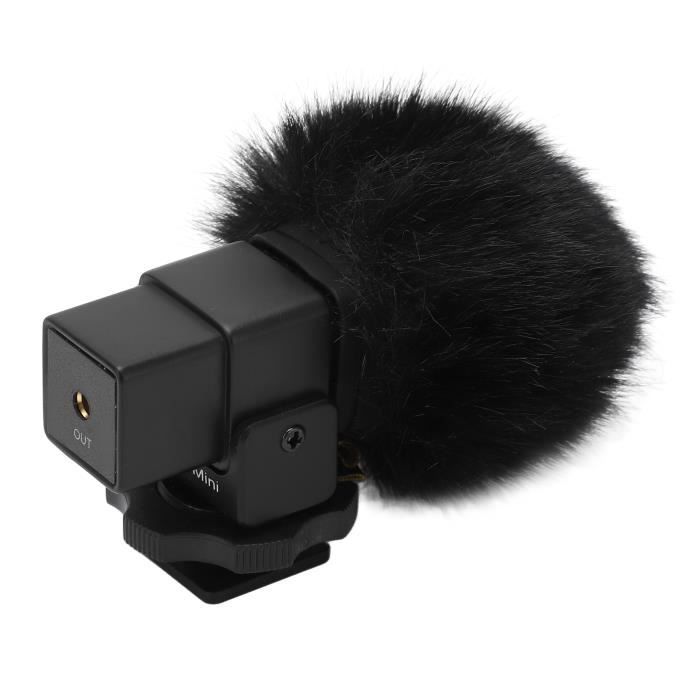 Micro Directionnel Cardioïde 7Ryms Minbo Mini Microphone De Caméra ...