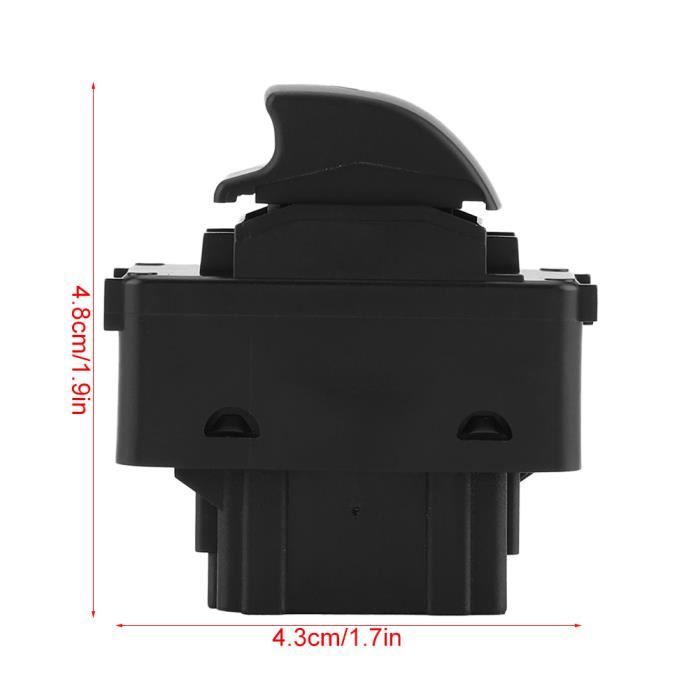 MEN-Bouton Commande Interrupteur Commutateur Lève Vitre Pour Peugeot 207 6490.E2 92431 ...