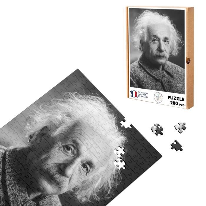Puzzle Classique 280 pièces Albert Einstein Scientifique Photo de Star ...