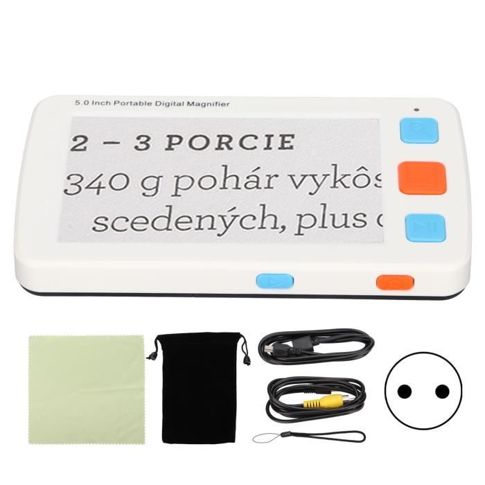 (EU) Loupe Numérique Portable - FDIT - YS011 - Écran LCD 5,0 pouces ...