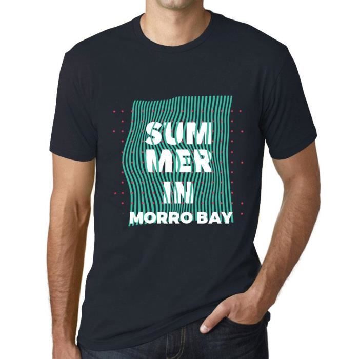 Homme Tee-Shirt L'Été À Morro Bay – Summer In Morro Bay – T-Shirt ...