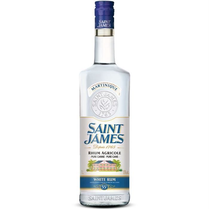 SAINT JAMES RHUM AGRICOLE PURE CANNE 1 LT - La cave Cdiscount
