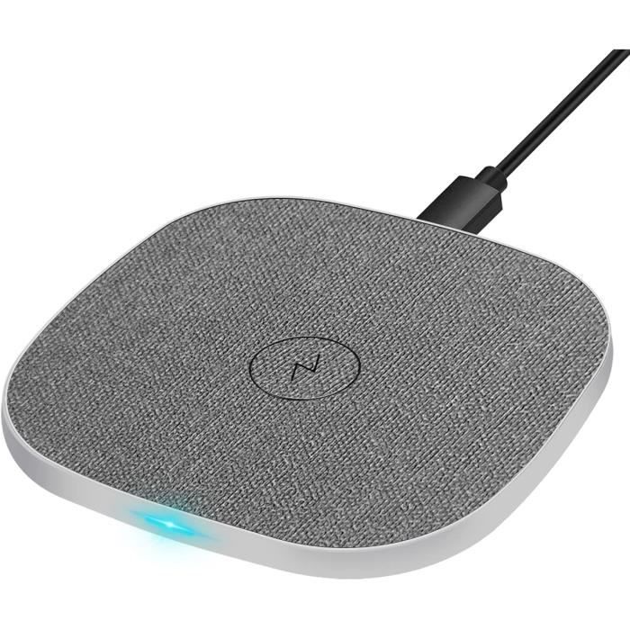 Chargeur Induction,Chargeur Sans Fil Pour Iphone 12-11-Pro Max-Xr-X-8 ...