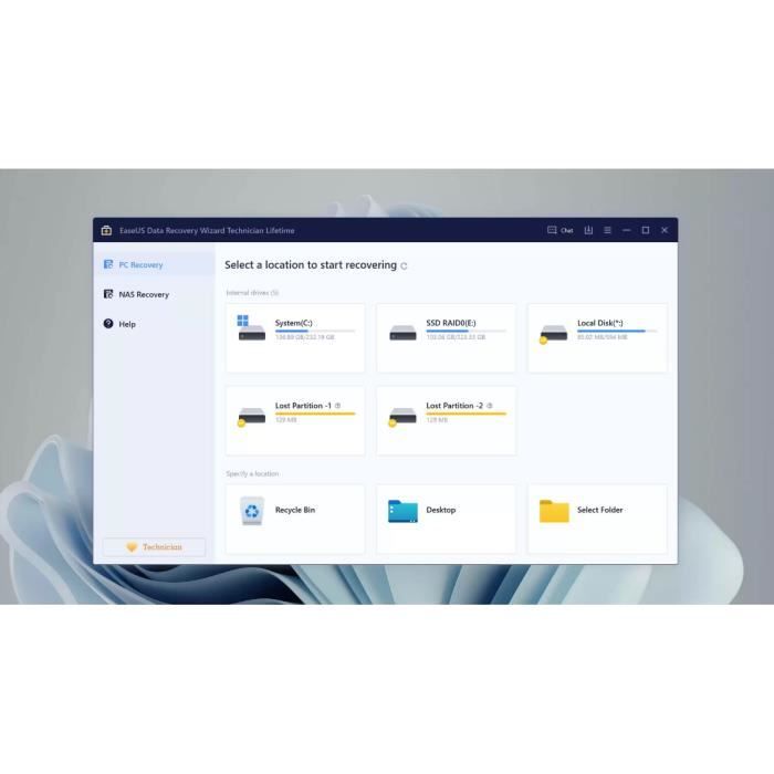 EaseUS Data Recovery Wizard Technician 2022 PC WINDOWS ACTIVATION À ...