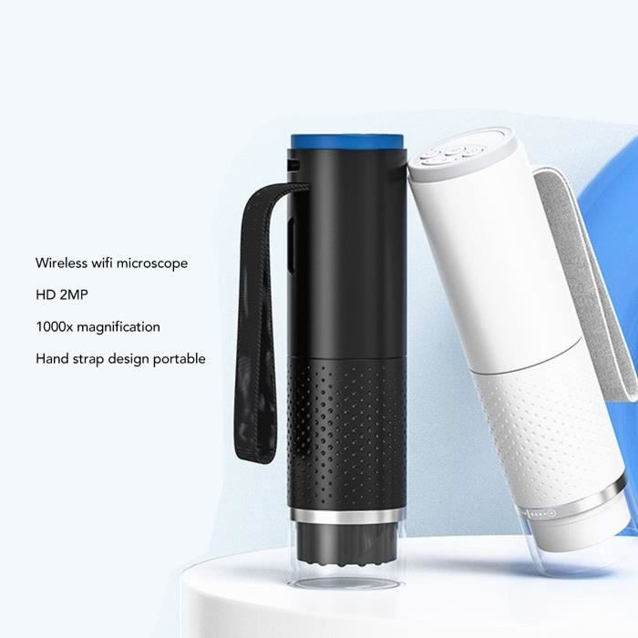 Microscope de poche portable VBESTLIFE - Zoom 50-1000X - Connexion WiFi ...