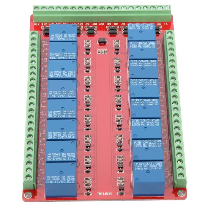 Zerone 16 Channel Relay, 16 Channel Relay Module, Isolated Type 16 ...