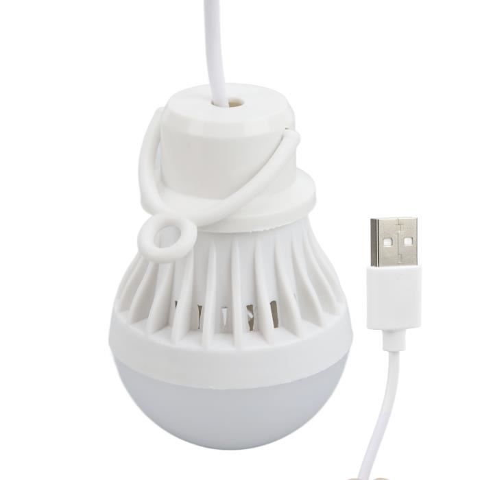 Ampoule LED de camping - ZERONE - USB - Économie d'énergie - Avec ...