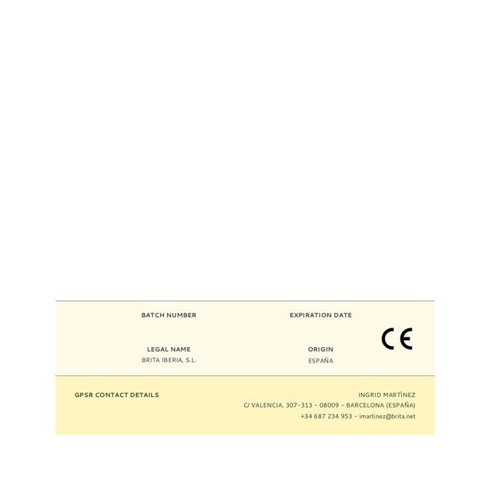 Filtre à eau - BRITA - MyPure Slim V-MF - Cartouche P1000 - 8000 L ...
