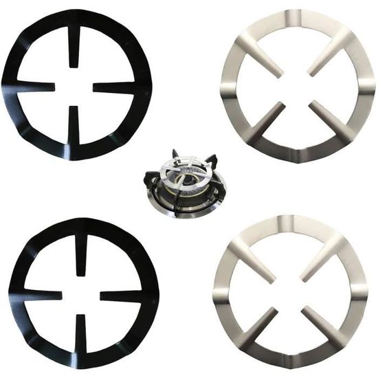 Support Casseroles Plaque Gaz4 Pièce Anneau Adaptation Wok Support,pour ...
