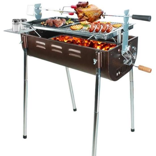 Barbecues SLRMKK Barbecue Grill, Grand Barbecue en Plein Air Portable ...
