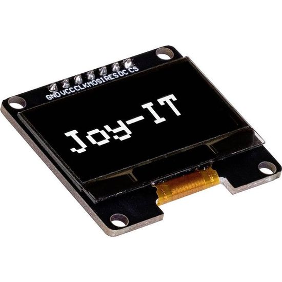 Module écran Joy-it SBC-OLED01.3 3.3 cm (1.3 pouces) 128 x 64 Pixel Convient pour (kits de ...