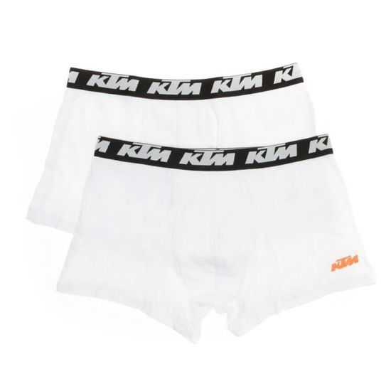 Boxers - FREEGUN - KTM BCX2 - Lot de 2 - 95% Coton - 5% Élasthanne ...