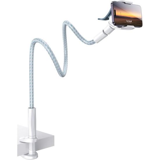 Support Téléphone Avec Col De Cygne, [Nouveau Tissé En Nylon] 97Cm Bras ...