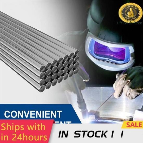 BAGUETTE TIG,1.6mm-50pcs--Tiges à souder universelles, 10 à 50 pièces, cuivre, aluminium, fer ...