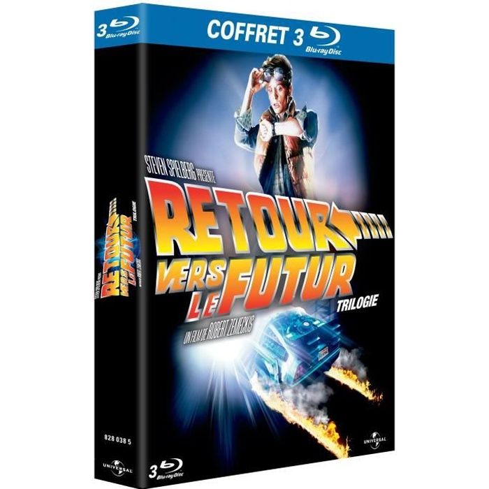 Blu-Ray Coffret trilogie retour vers le futur :... - Cdiscount DVD Blu-Ray Coffret trilogie retour vers le futur :... - Cdiscount DVD