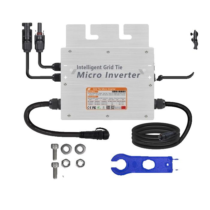 Micro Onduleur Solaire, Double MPPT, Onde Sinusoïdale Pure, 700W, 80 ...