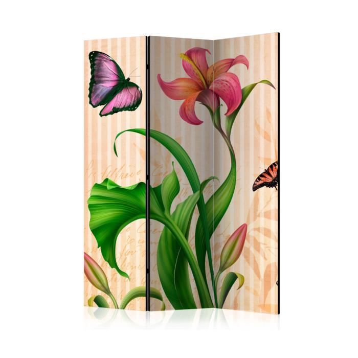 Paravent 3 volets - Vintage - spring [Room Dividers] - 135x172 ...