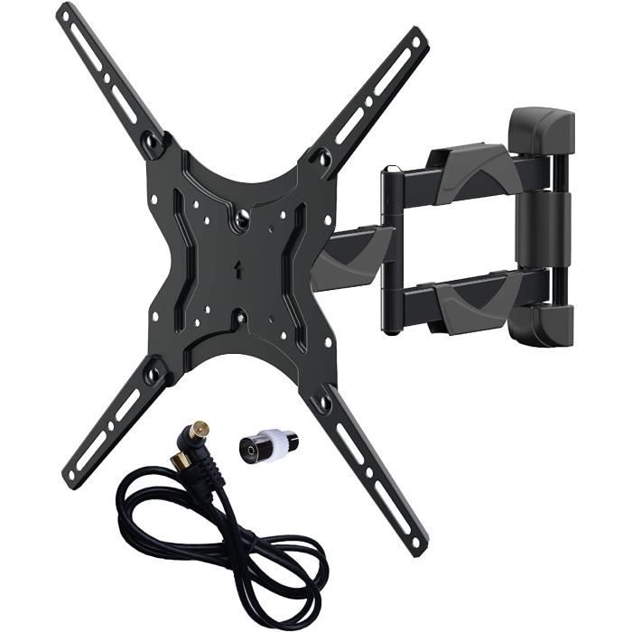 Support mural ultra fin 2 en 1 pour TV avec système de gestion des ...