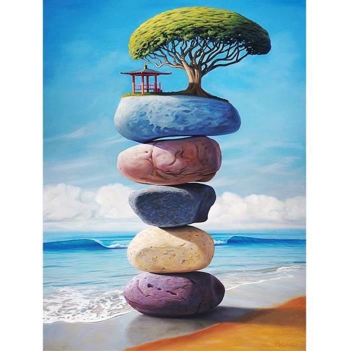 Bord de Mer Diamond Painting Kit pour Adulte Calcul 5D Strass Complet ... Bord de Mer Diamond Painting Kit pour Adulte Calcul 5D Strass Complet ...