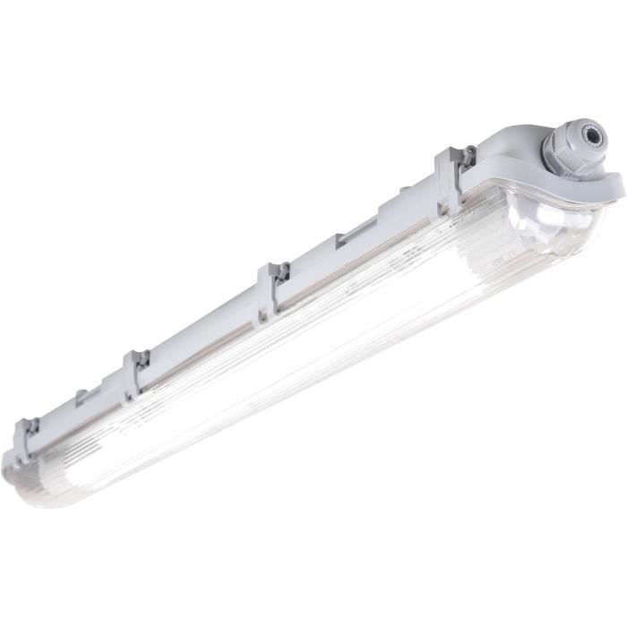 2Pack Tube Led Tube Neon Led 60Cm 9W Réglette Led Étanche Ip65 Néon ...