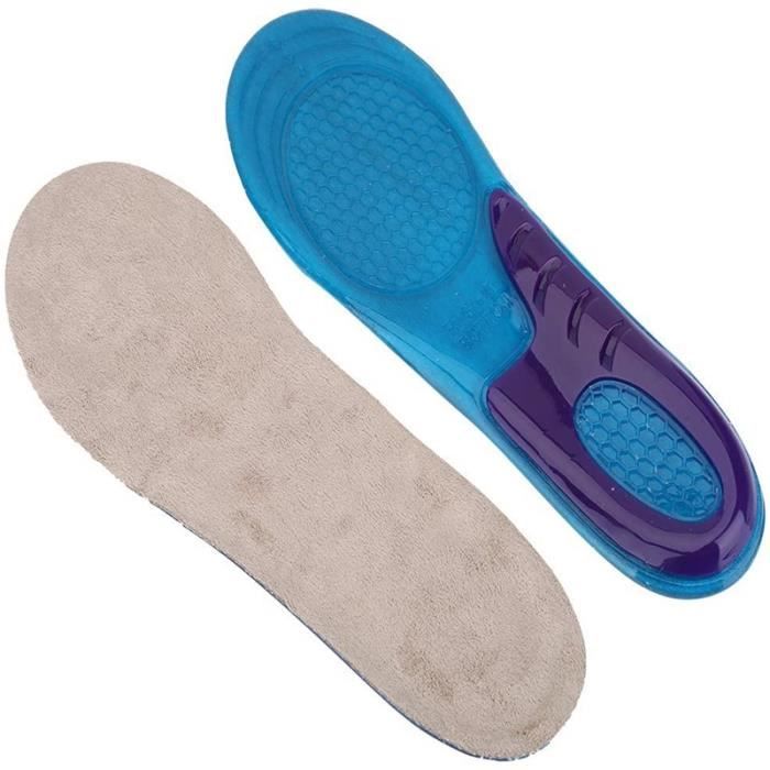 Talonnette,Semelles orthopédiques en Gel de Silicone pour hommes et ...