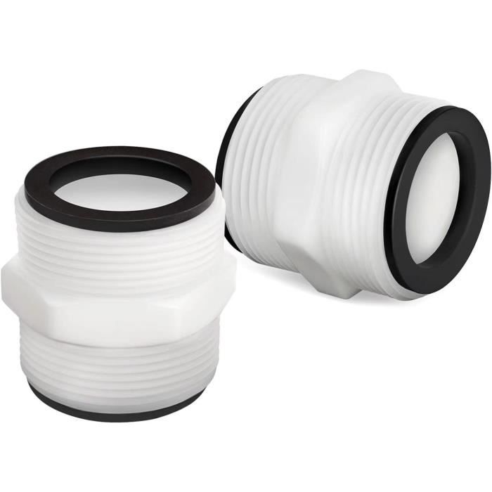 Connecteurs de tuyau de piscine - Intex - Lot de 2 - 3,8 cm ...