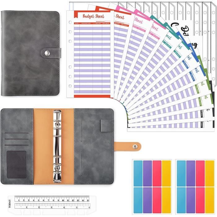 30Pcs Classeur Budget Enveloppe Francais, Carnet Budget Enveloppe ...