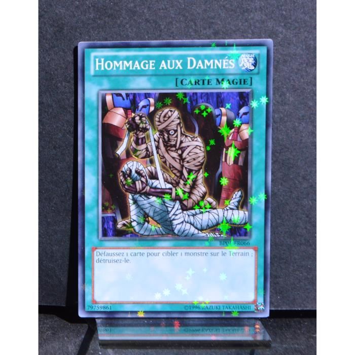 Carte YU-GI-OH BP01-FR066-ST Hommage Aux Damnés NEUF FR - Cdiscount Jeux - Jouets