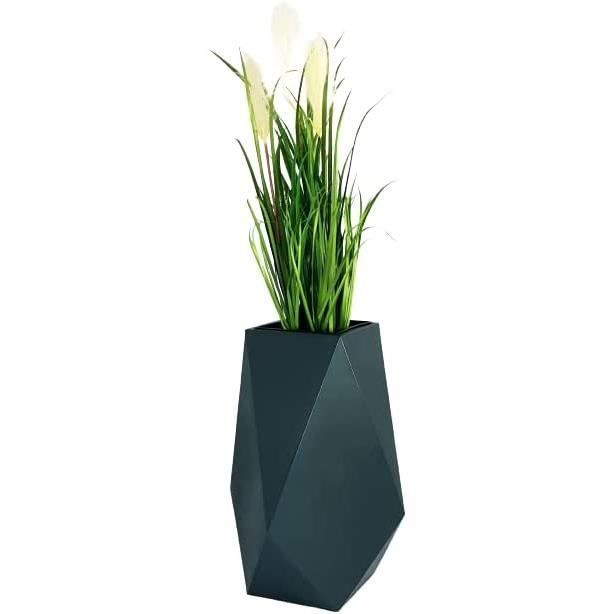 FORVEGA Vezuvio Haut Pot de Fleurs en Forme Géométrique XXL 73 cm - Pot ...